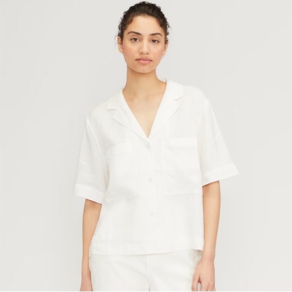 Everlane | Tops | Everlane The Linen Workwear Shirt | Poshmark
